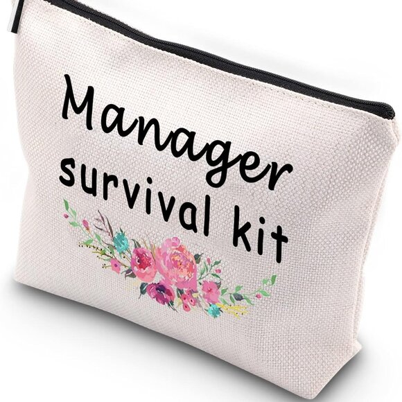Other | Manager Survival Kit Zipper Pouch Makeup Bag For Leader Manager ...